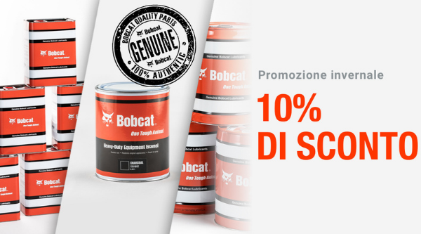 Promo Invernale Bobcat 10% | Bobcat
